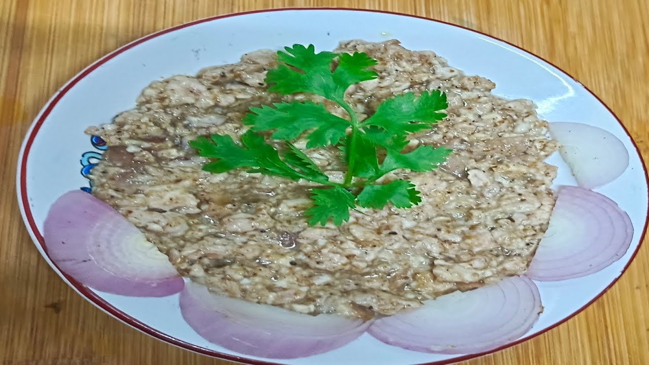 1 minut mein banaaiye black paper bakre ka bheja| ek bar banakar dekhe ...