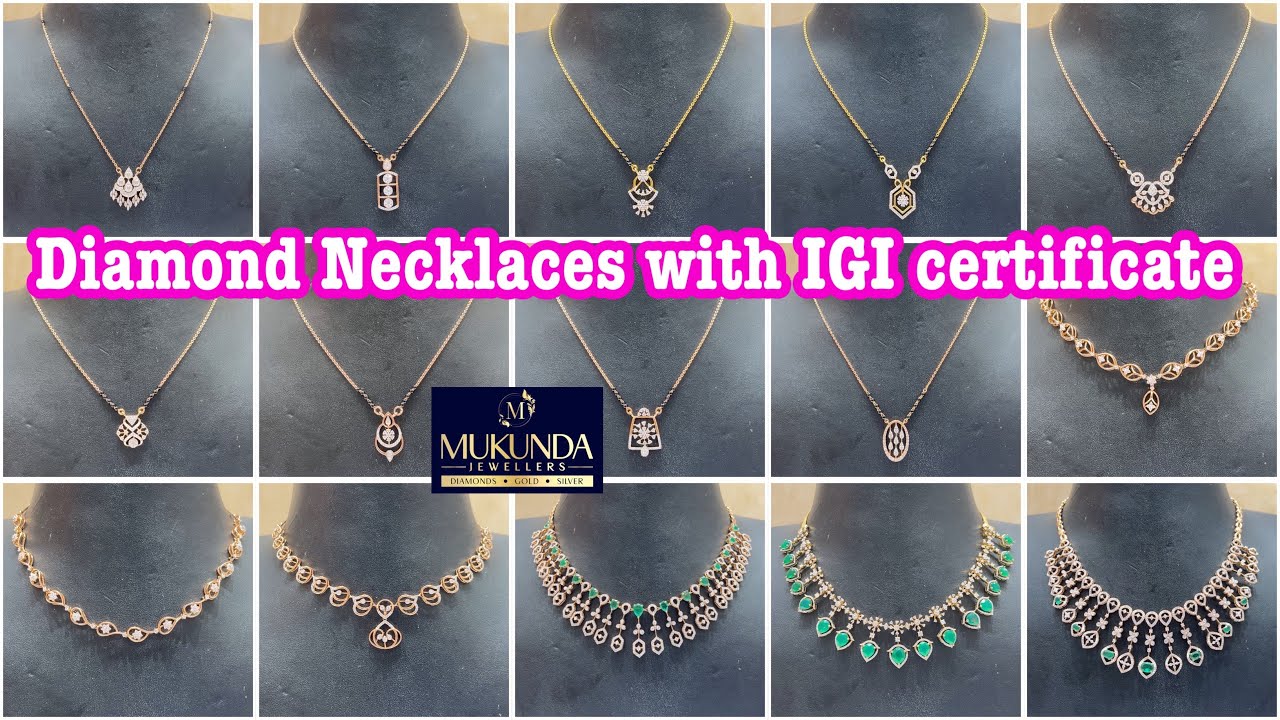 Diamond chains & necklaces budget friendly class designs ️ | only ...