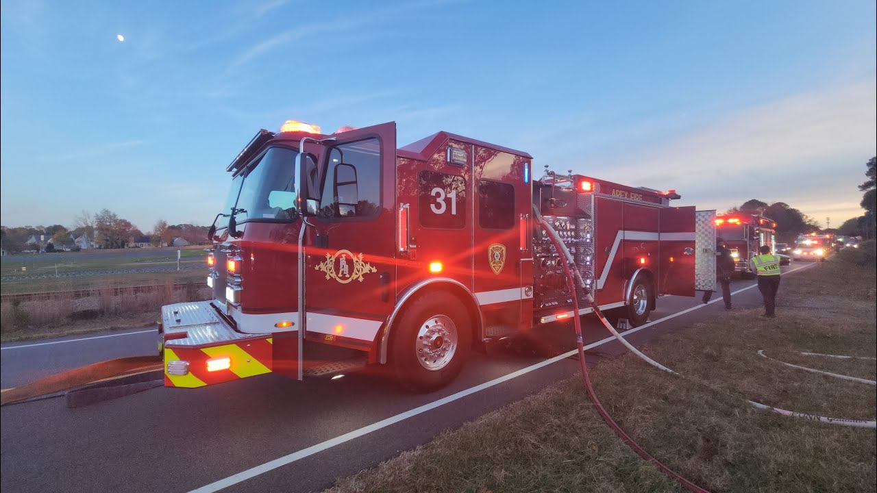 Structure Fire | 11-23-2023 | Apex, NC - YouTube