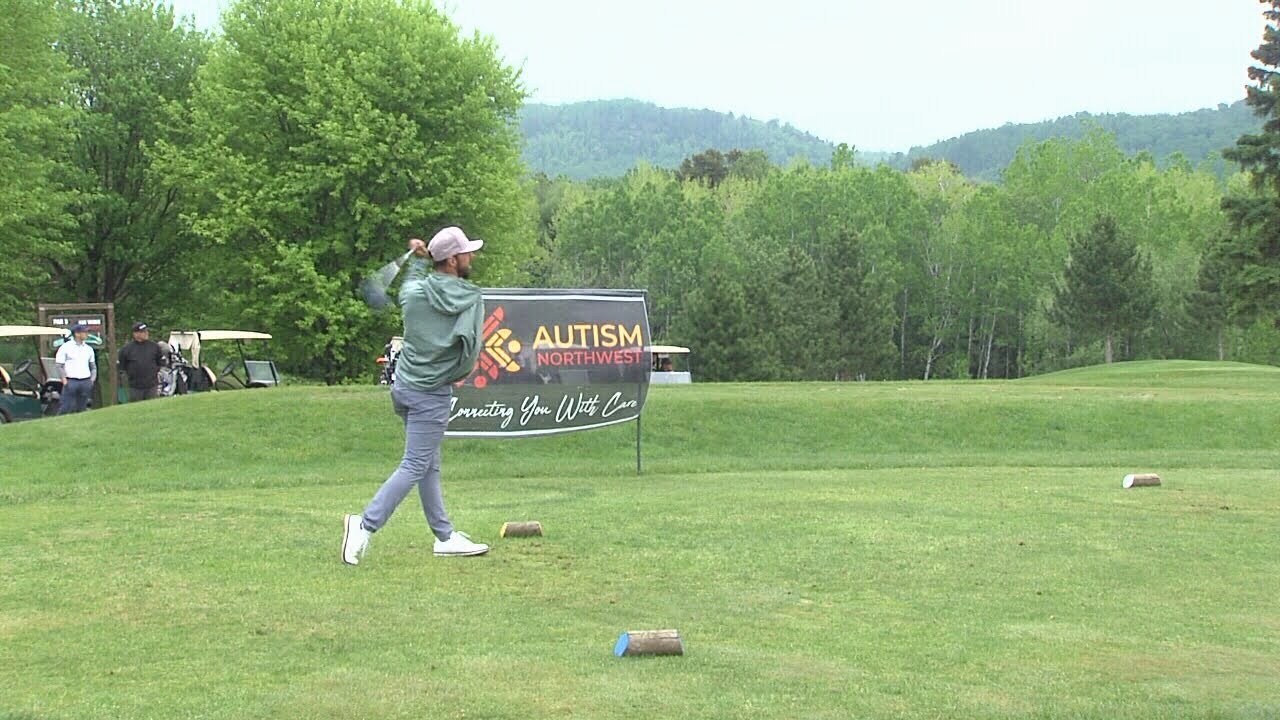 Autism Northwest Golf Tournament tees off - YouTube