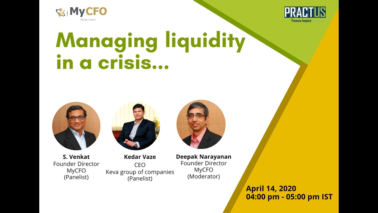 Part 2- Webinar Q & A- Managing Liquidity in a Crisis- S. Venkat ...