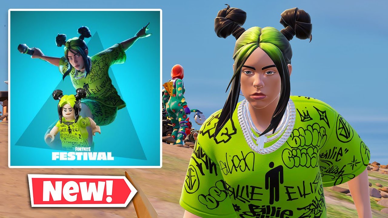 New GREEN ROOTS BILLIE Skin Gameplay In Fortnite | Season 3 Festival ...