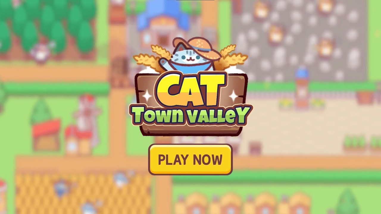 【手遊試玩】猫咪小镇：治愈农场 Cat Town Valley: Healing Farm (Android/IOS) - YouTube