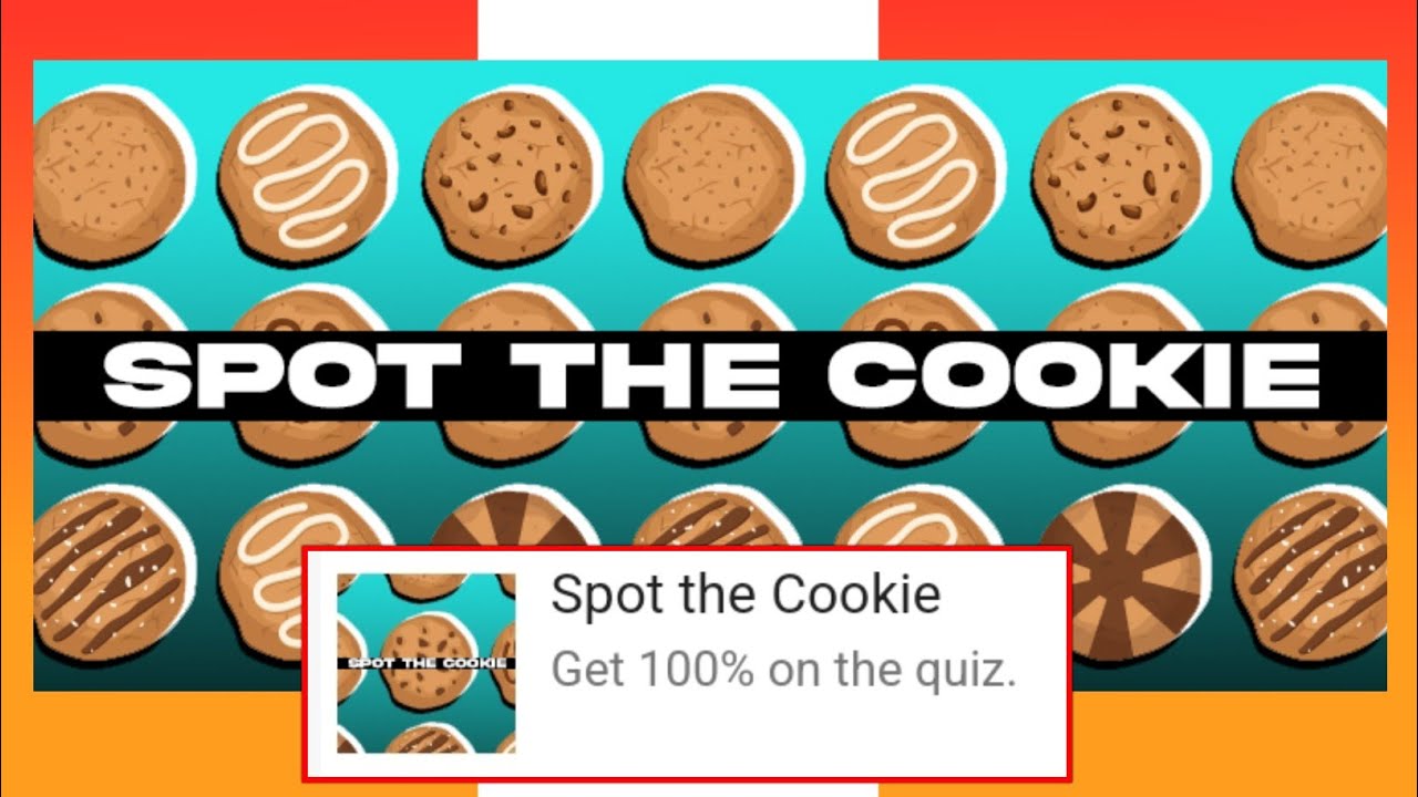 Spot the Cookie Quiz Answers 100% | Bequizzed - YouTube