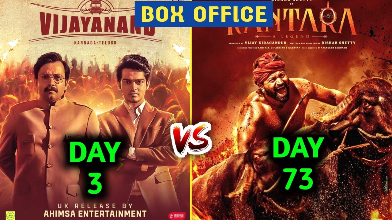 Vijayanand 3rd Day Collection,Vijayanand Third Day Collection,Kantara ...