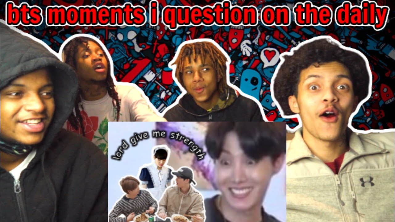 bts moments i question on the daily / REACTION! - YouTube