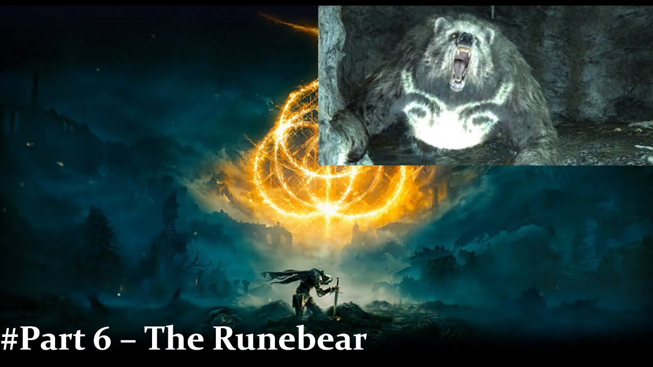 Elden Ring #6 - Defeating The Runebear in Eartbore Cave - YouTube