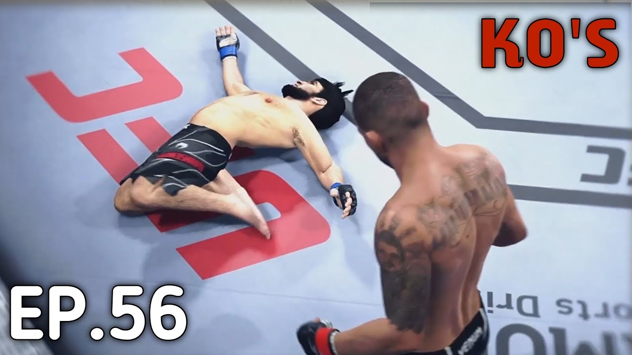 Realistic Knockouts Ea Ufc 4 Ragdoll Kos Knockouts Of The Week Ep