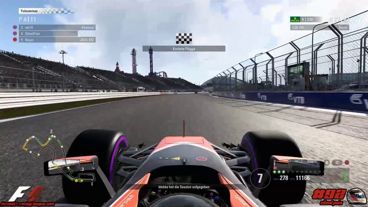 Iceland Racing Group | Russland | F1 2017 FULL RACE - YouTube