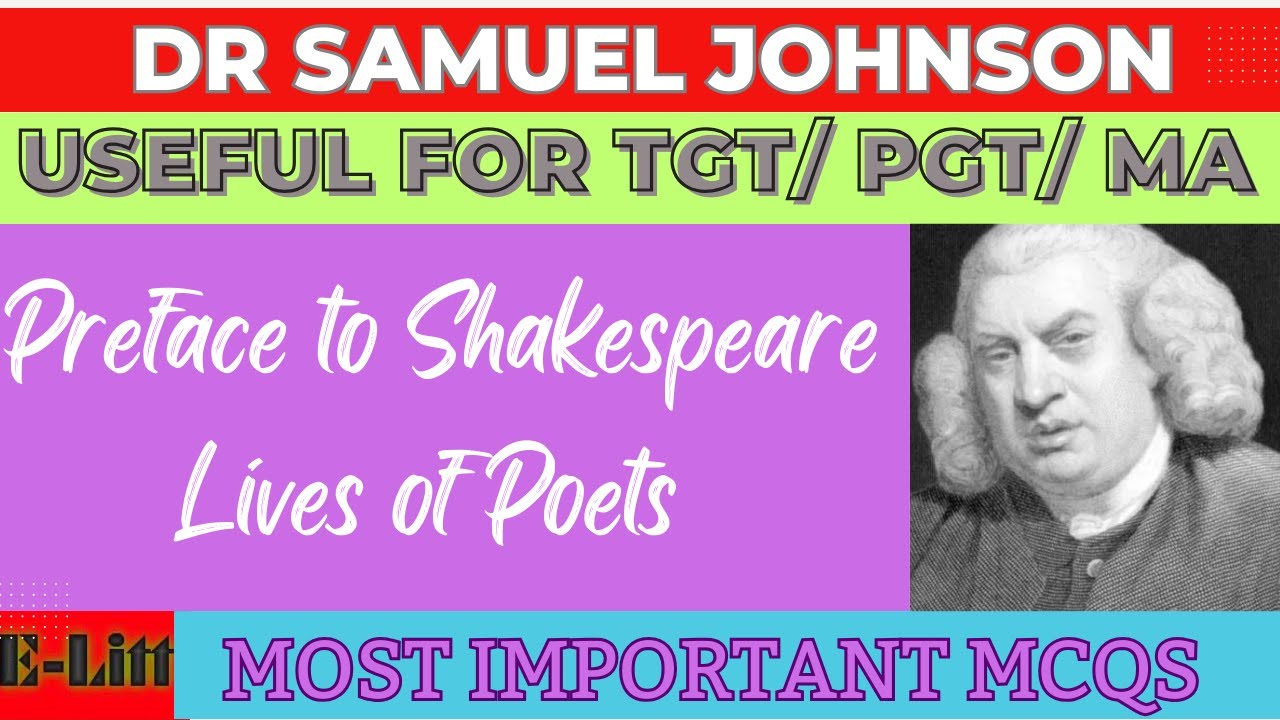 Dr Samuel Johnson: Important MCQs - YouTube