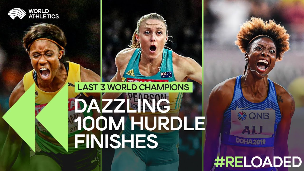 Women's 100m Hurdles World Champions | Last Three - YouTube