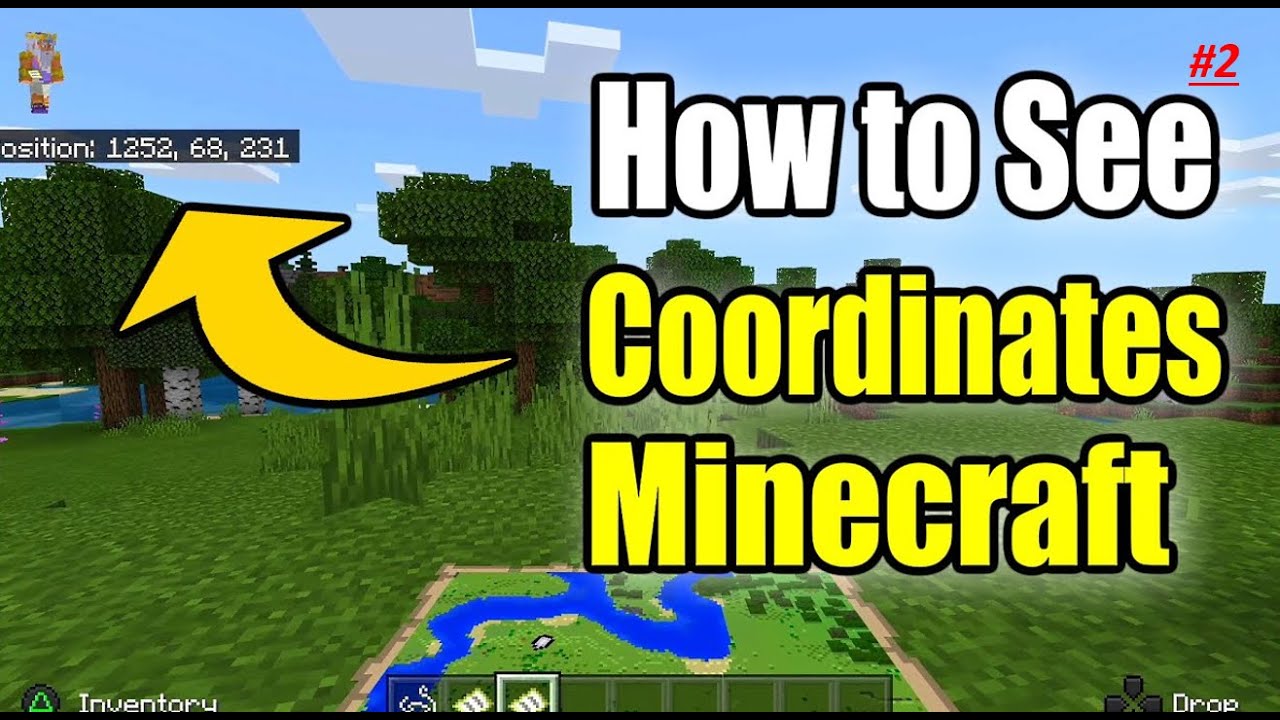 How to turn on Coordinates in Minecraft PE l Minecraft TUtorials l ...
