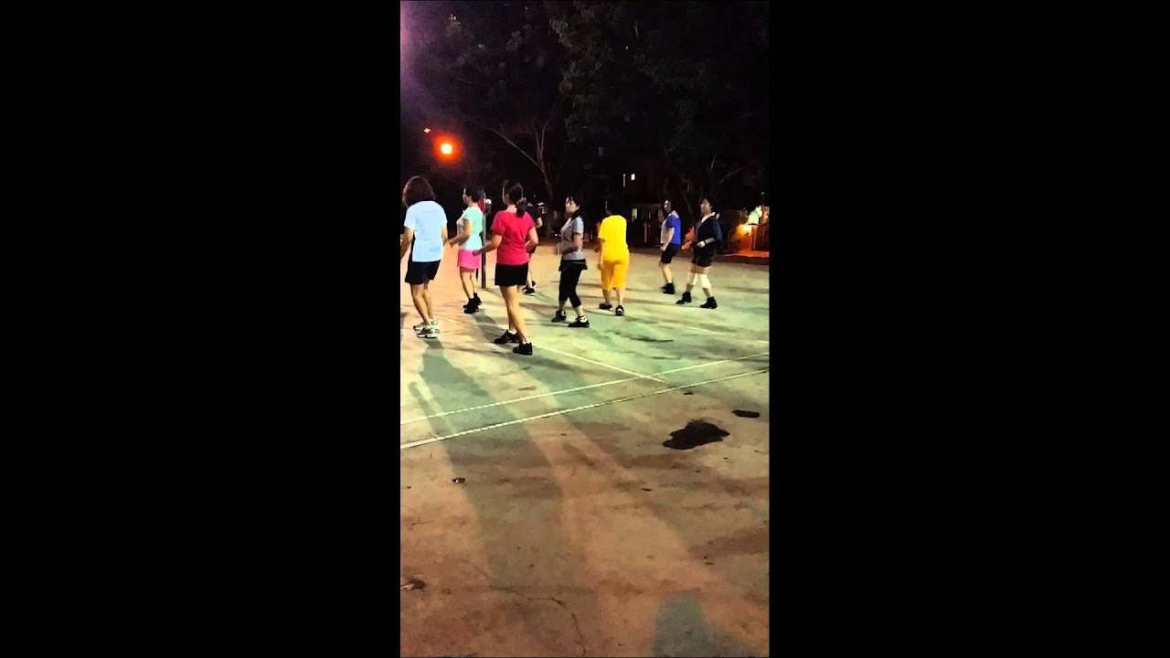 Line Dance - Feet On Fire - YouTube
