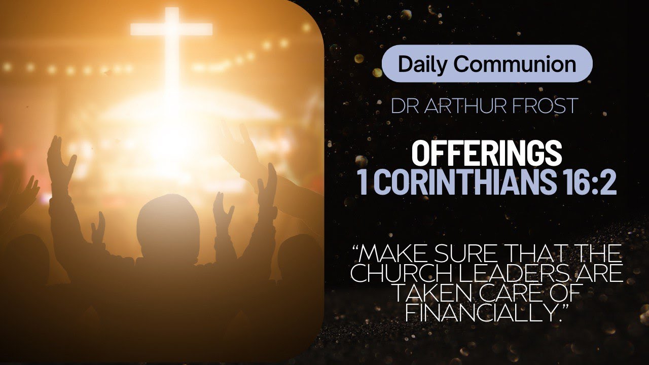 Offerings | Daily Communion | 7 November 2023 - YouTube