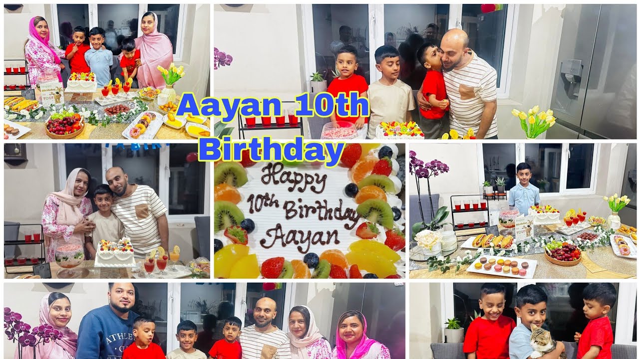 Aayan 10th birthday 🥳🎂। আয়ানের সারপ্রাইজ বার্থডে পার্টি ♥️ - YouTube
