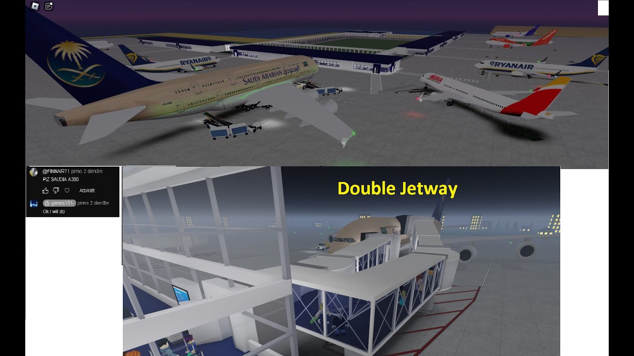 I fly the Saudia Airlaines+Buy double JETWAY + New AIRPORT in Cabin ...