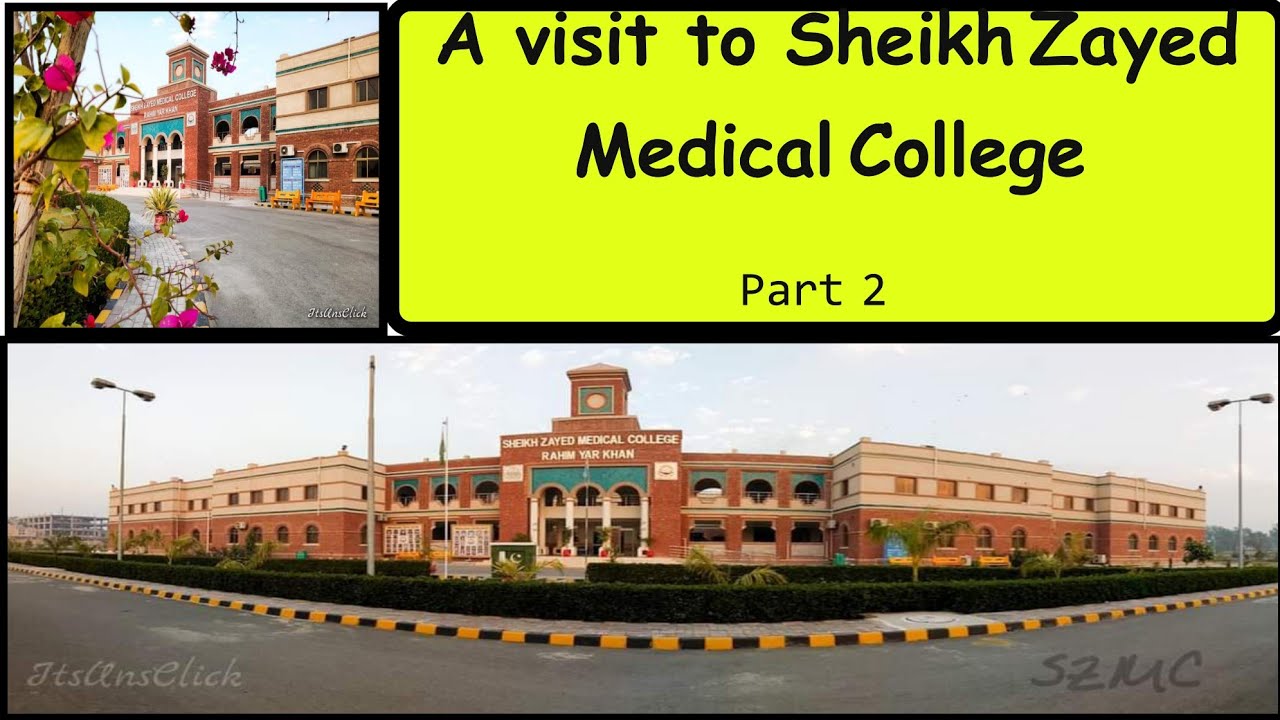 A visit to Sheikh Zayed Medical College, RYK || vlog of a medical ...