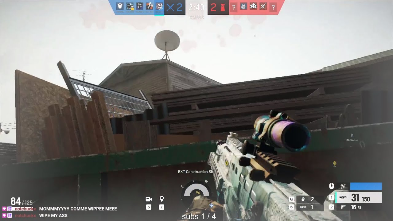 What 1 minute of R6 looks like... - YouTube