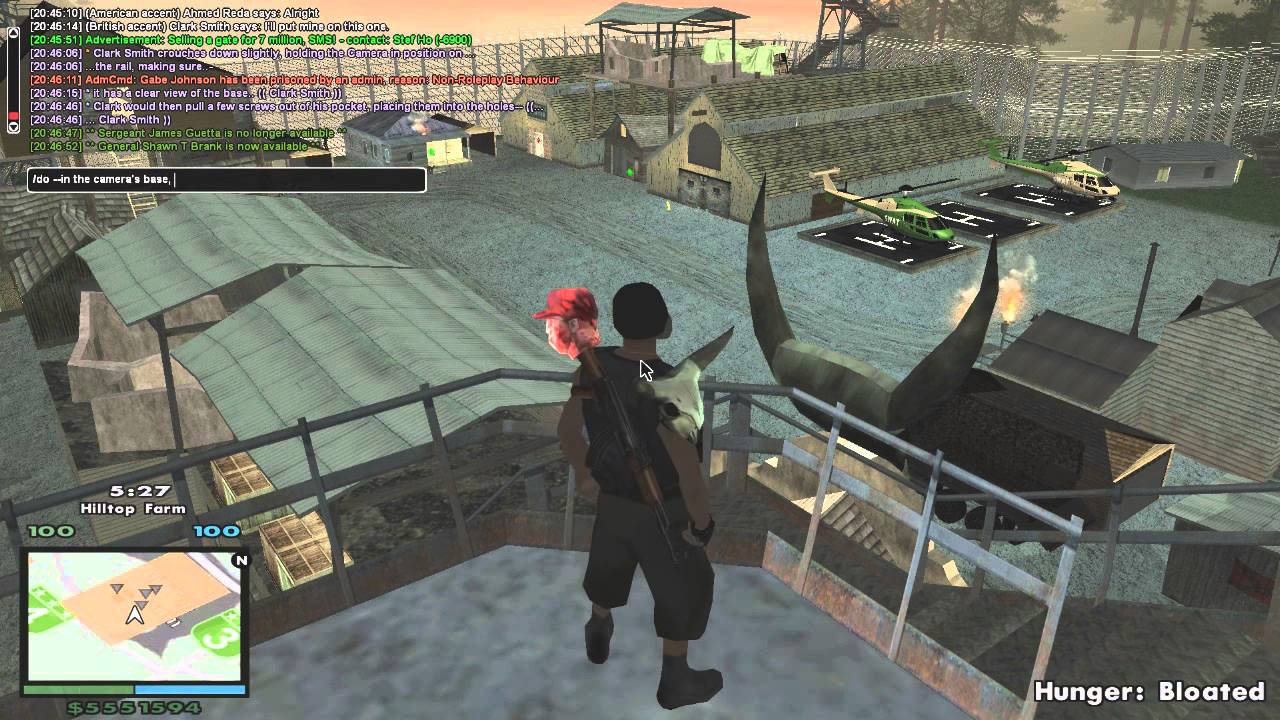 [SAMP-NGRP] Setting up Camera's at Hilltop. - YouTube