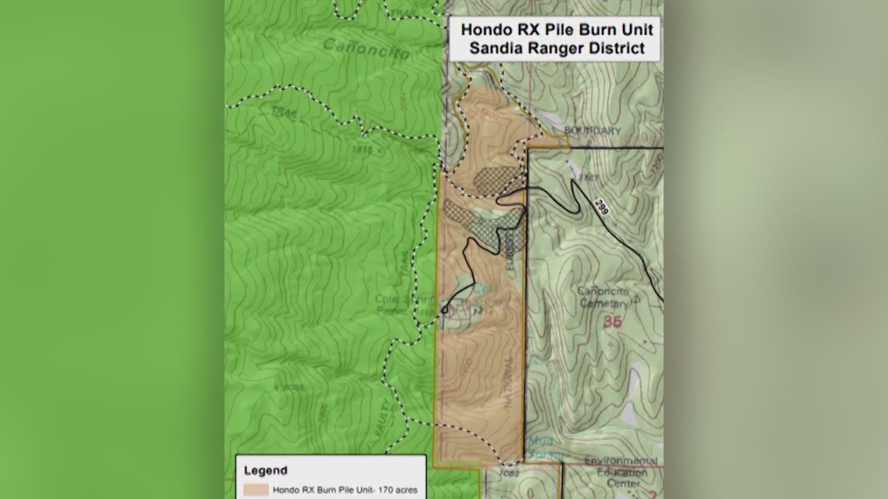 Prescribed burns planned for Sandia Ranger District - YouTube