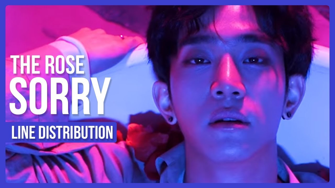The Rose - Sorry Line Distribution (Color Coded) - YouTube