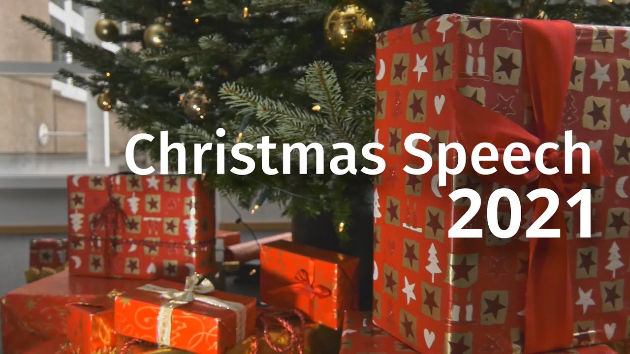 Christmas Speech 2021 - YouTube