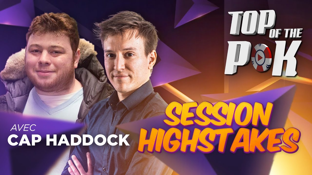 ♠♣♥♦ Cap Haddock joue le Shérif sur les MTT du lundi (Poker) - YouTube