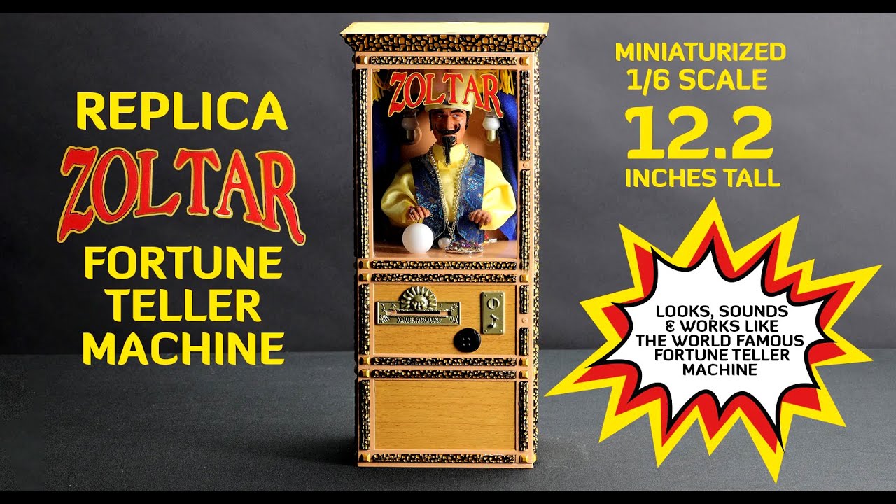 Zoltar Fortune Teller Machine by New Wave Toys Pre-Orders Open Now ...