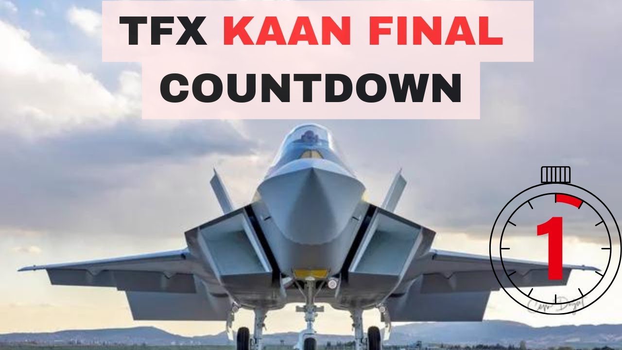 Countdown to KAAN | Türkiye's 5th Gen Fighter Jet First Flight Ever ...