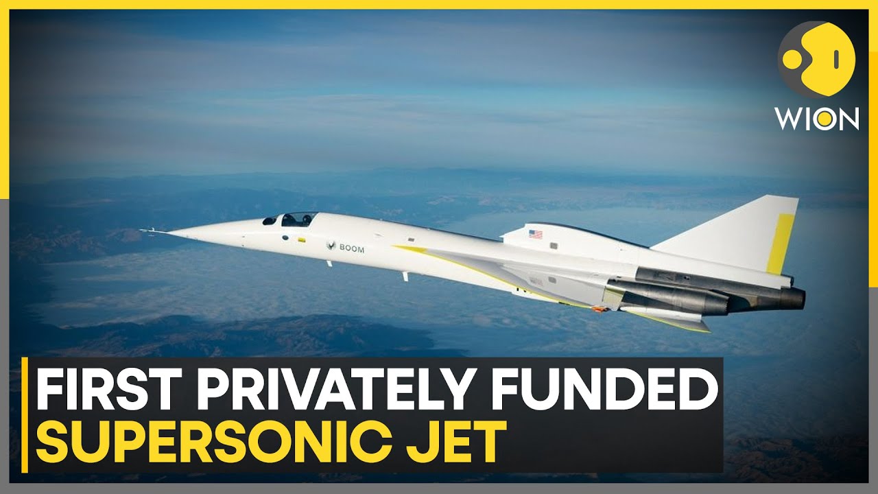 Boom Supersonic Jet Travels Faster Than Sound | World News | WION - YouTube