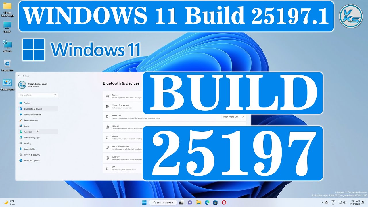 Windows 11 Build 25197 - New Taskbar, Animated Icons in Settings ...