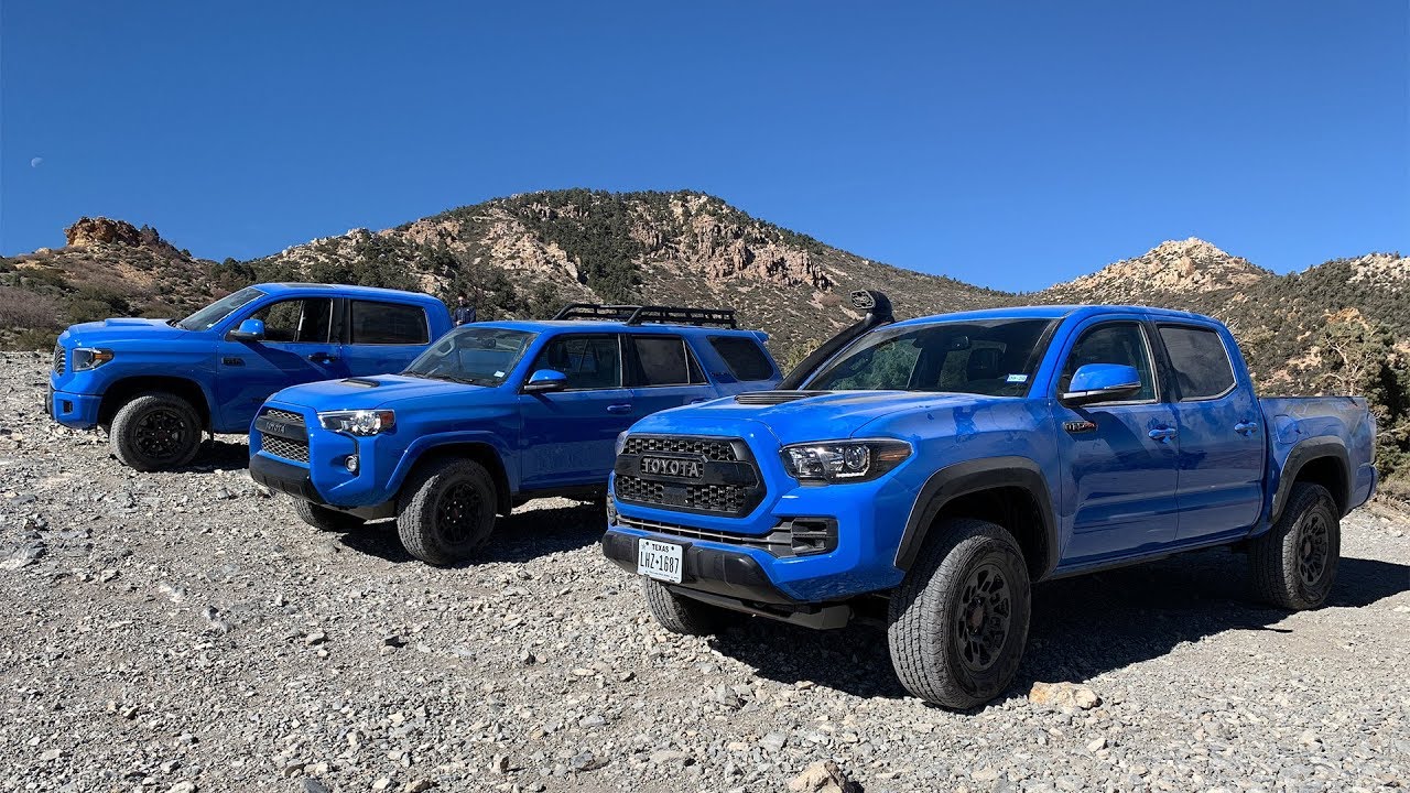 Trail Trekking Through the Desert with Toyota TRD Pro