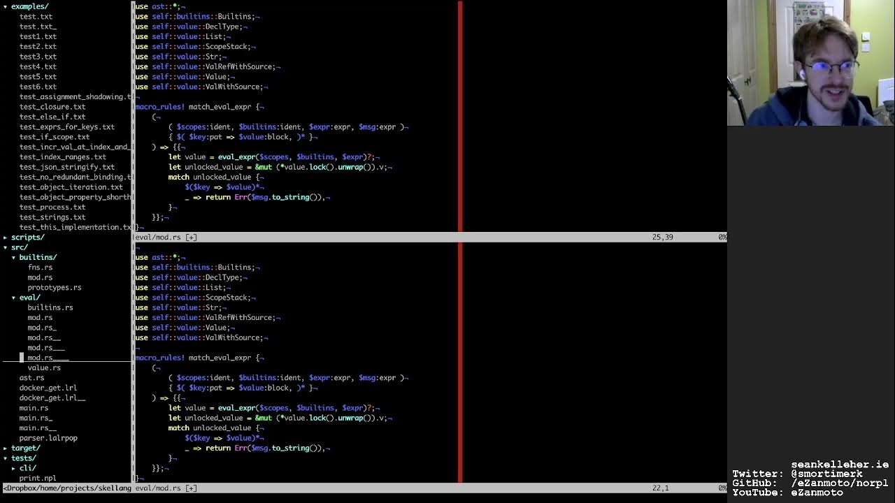 Writing a Programming Language (in Rust) Extra 23.1: Laurel: Continuing a bash script port - YouTube