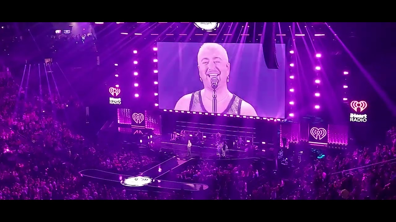 Sam Smith - Dancing With A Stranger iHeartRadio Music Festival Sep 23 ...