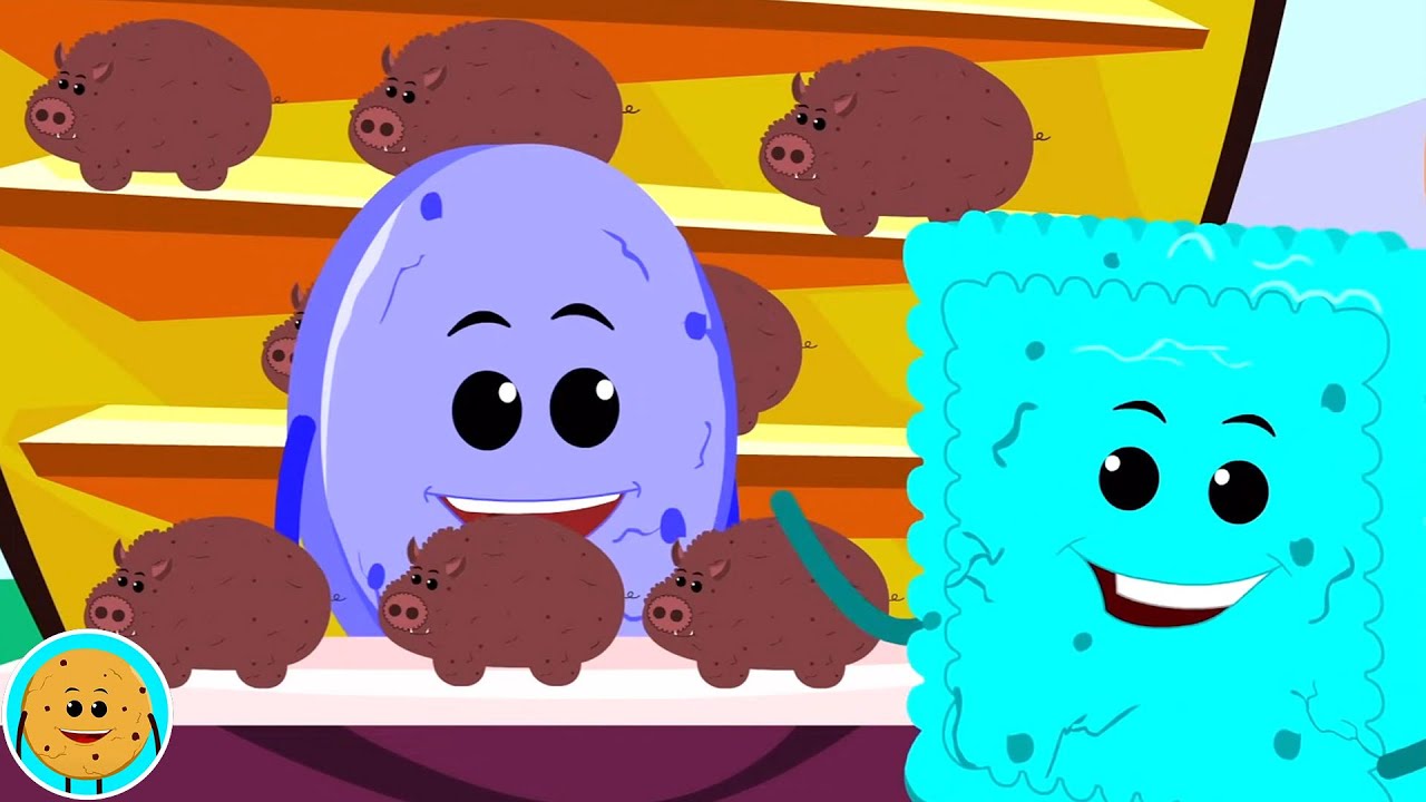 To Market To Market, Cookies Cartoons and Preschool Rhymes for Kids ...