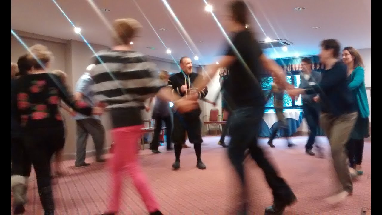 Renaissance Dance Workshop led by Ian Pittaway - YouTube