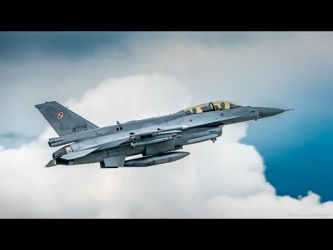 F-16 C-130 Hercules i inne - loty ćwiczeniowe w 33 Bazie Lotnictwa Transportowego w Powidzu ...