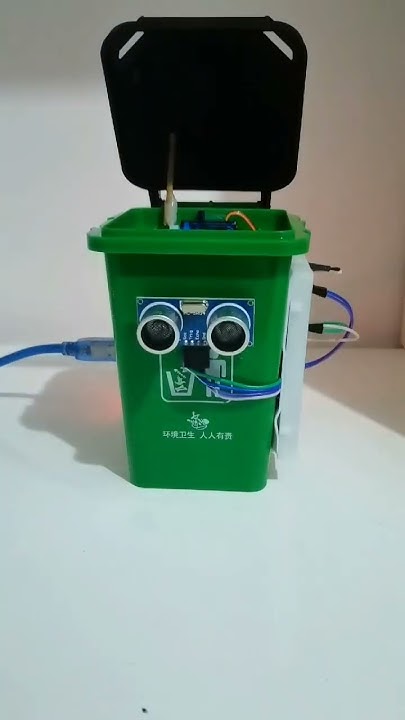 Tempat Sampah Otomatis #arduinonano #arduino #arduinoproject #diy - YouTube