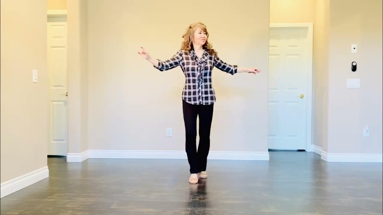 Lay Low - line dance, improver level, demo & tutorial - YouTube