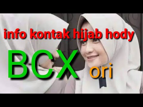 info no kontak hijab hody bcx ori