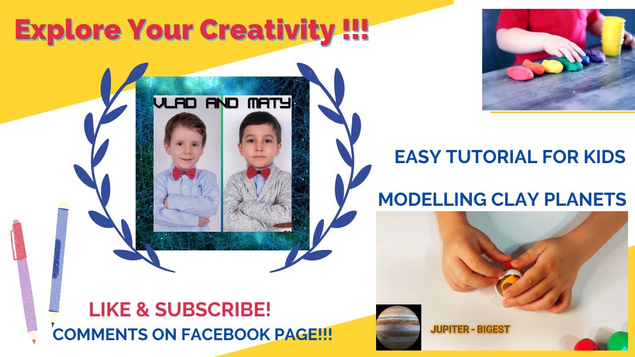 DIY How to make Play Doh Solar System Planets - YouTube