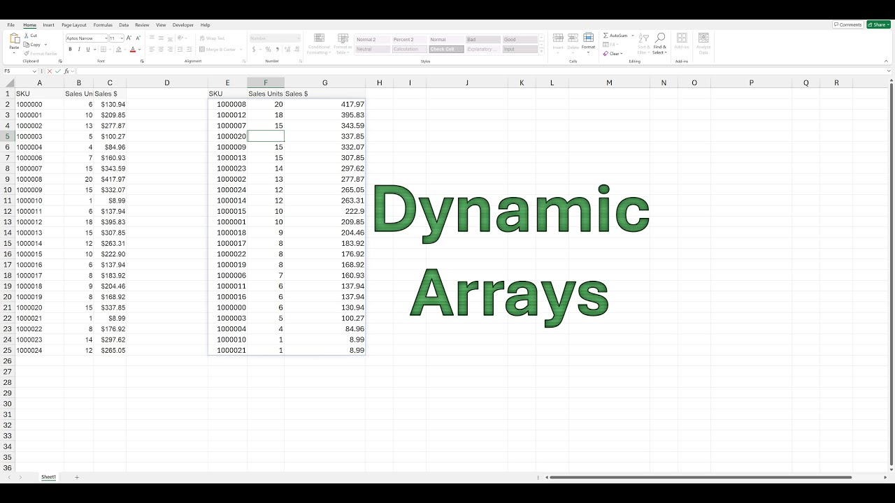Nerdy Tips - Dynamic Arrays - YouTube