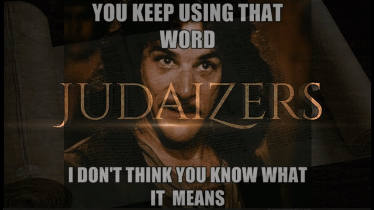 Judaizer - What this really means - YouTube