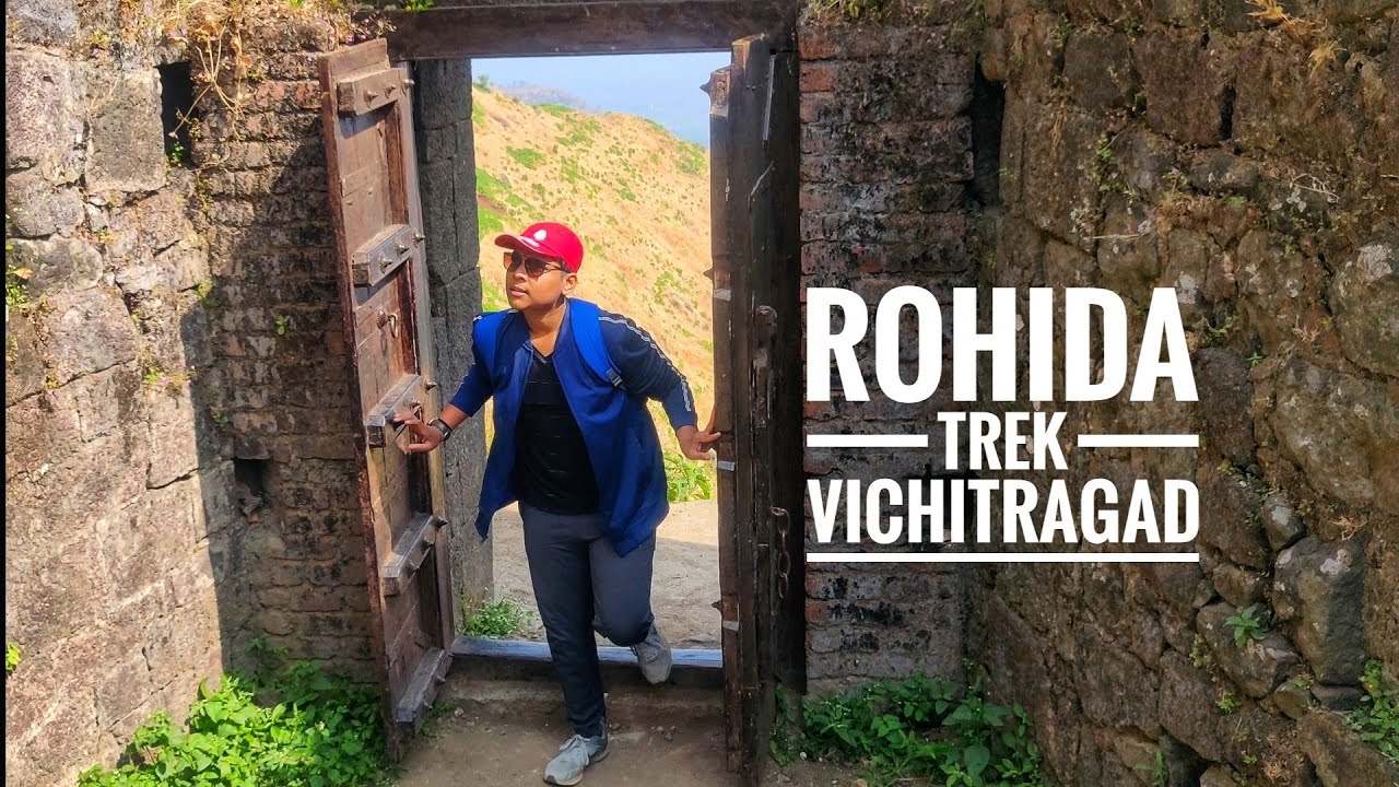 Rohida Fort Trek 🔥 ( Vichitragad ) My friend had Hilarious Fall 😂 - YouTube