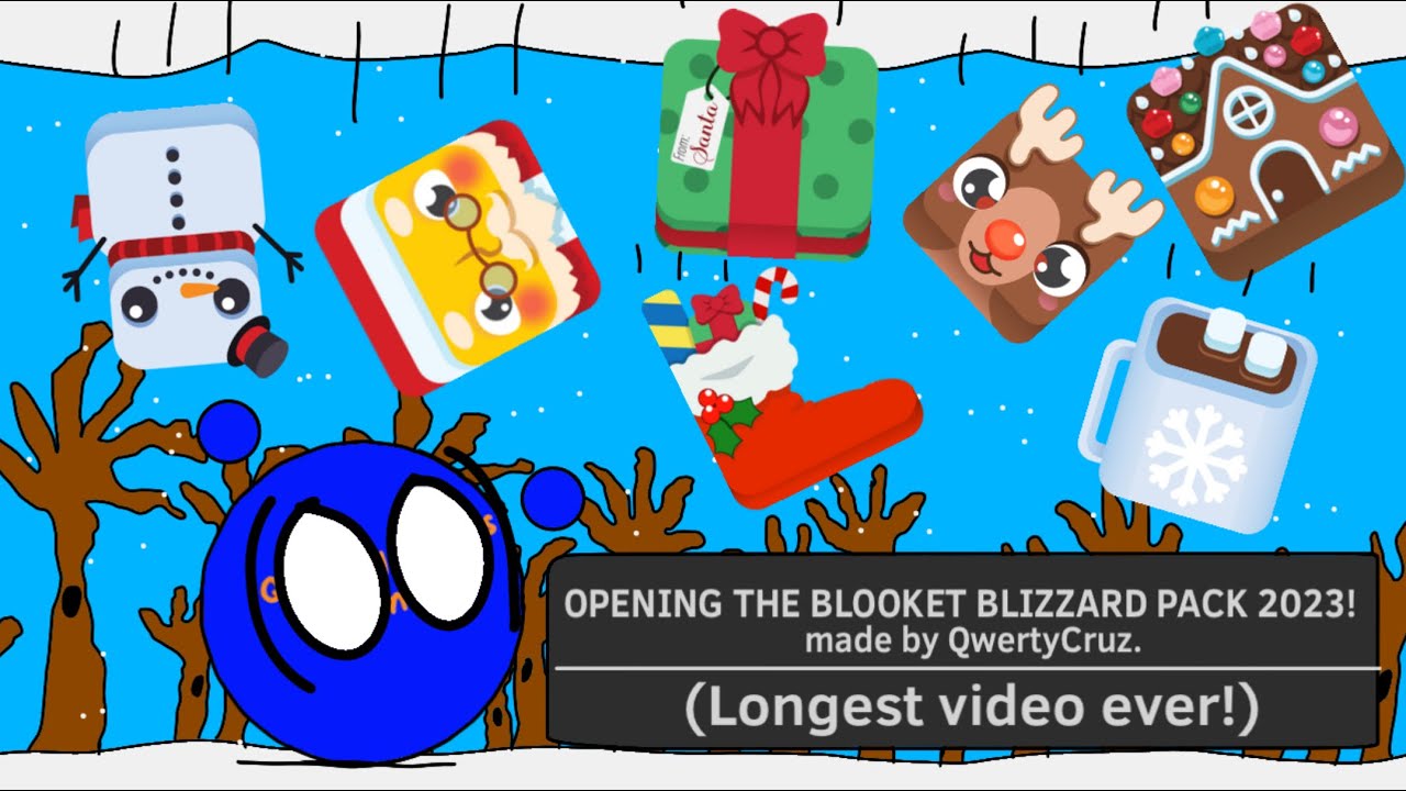 Opening the Blooket Blizzard Pack 2023! (Longest video ever!) - YouTube