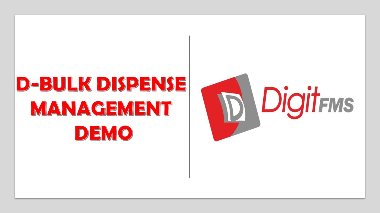 DIGIT FMS BULK FUEL DISPENSE MONITORING #fuelmanagement #digitfms # ...