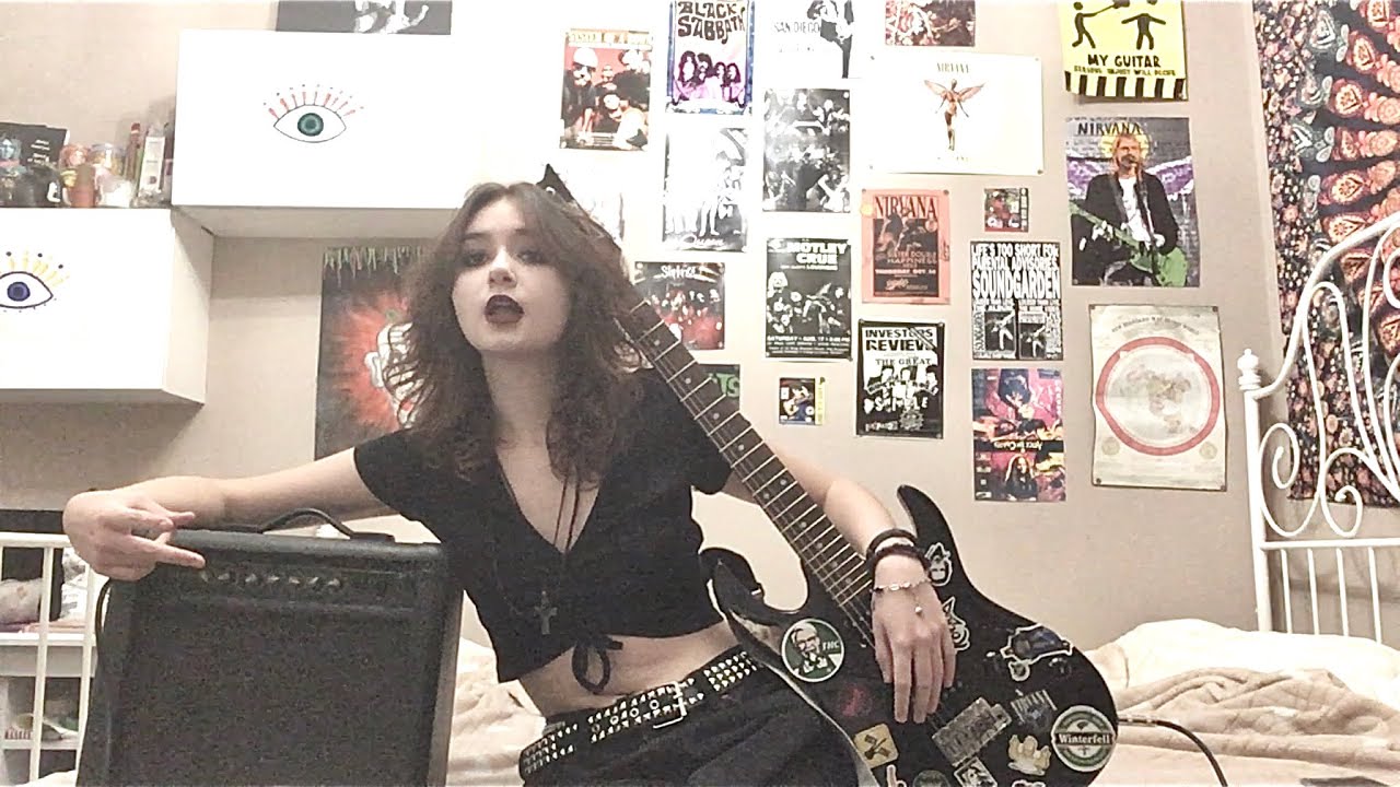 Guitar Cover On Aaaaaa Shove It By Deftones Youtube