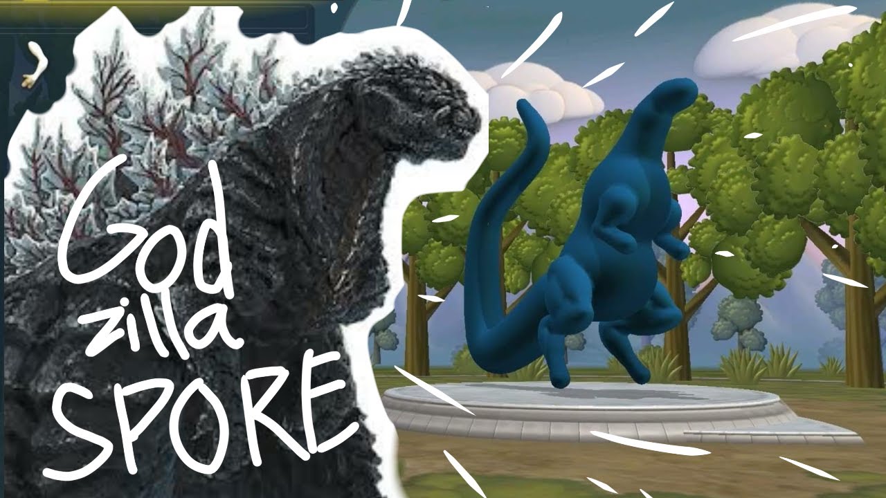 SPORE - Godzilla | ก็อตซิลล่า (no mod) - YouTube