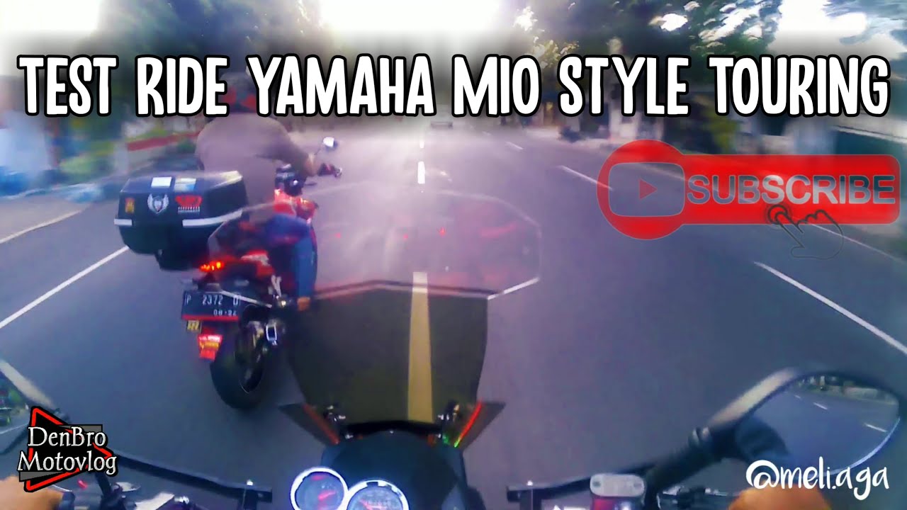 Test Ride Yamaha Mio Touring #4 - YouTube