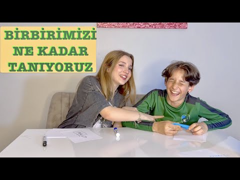 Kardeşimle Birbirimizi Ne Kadar Tanıyoruz. Ecrin Su Çoban & HÜSO
